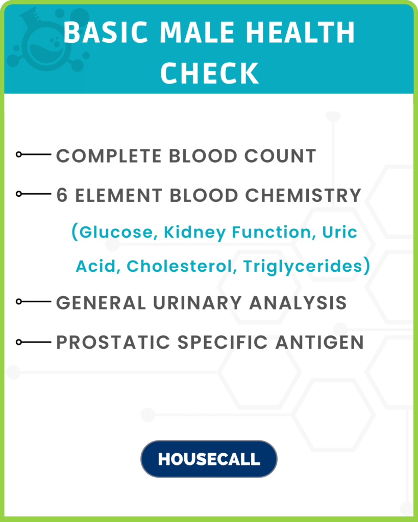 CHECK UP BÁSICO MASCULINO - DELTA LABS